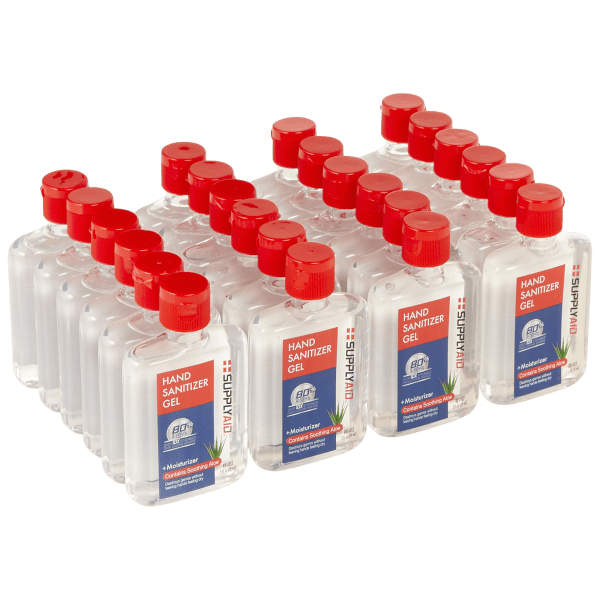 MorningSave: 24-Pack: Supply Aid Hand Sanitizer Gel with Soothing Aloe ...
