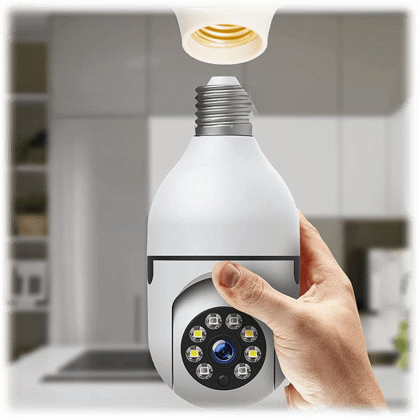 MorningSave: Light Bulb WiFi Camera By 3P Experts