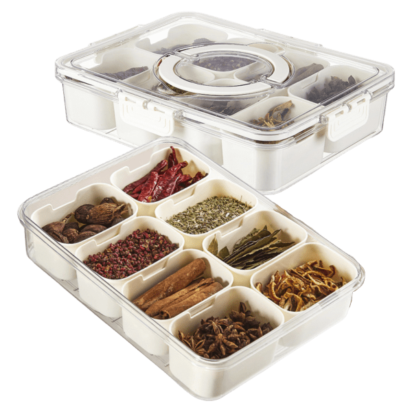 MorningSave: Cheer Collection 4 or 8 Compartment Food Storage Container