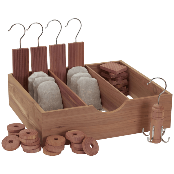 MorningSave: Cedar Fresh Cedar Box with Hangers, Hang-Ups, Rings, and ...