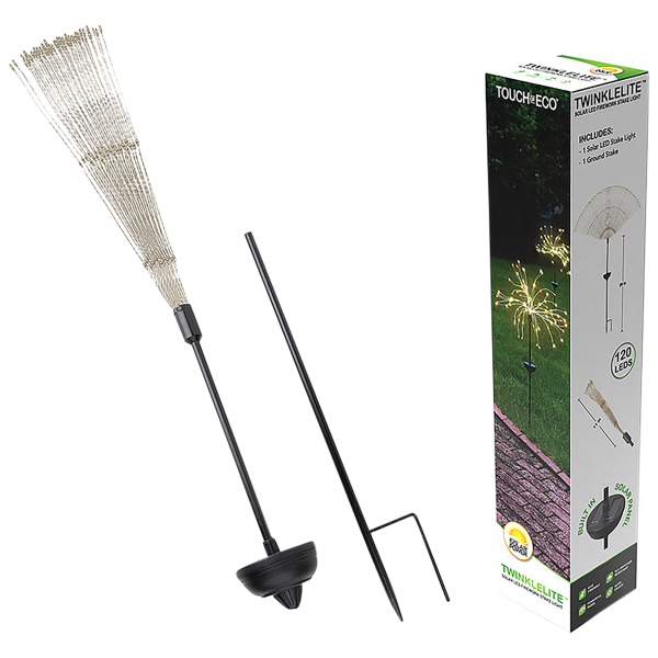 SideDeal: Touch of ECO Twinklelite Solar Panel LED Garden Stake Light