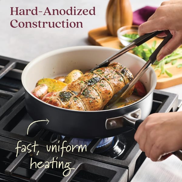 MorningSave: Anolon Advanced Ceramic 9-Piece Nonstick Cookware Set