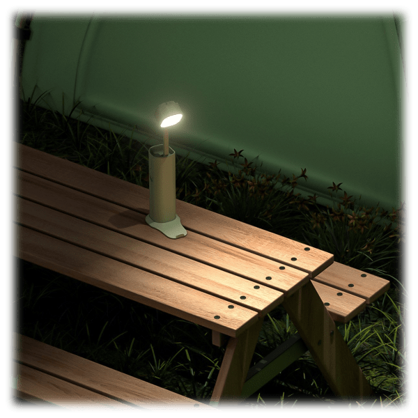 SideDeal: Hakol Retractable Power Bank Flashlight LED Table Lamp