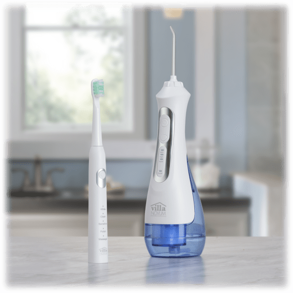 MorningSave: Villa Novum Water Flosser and Electric Toothbrush Bundle