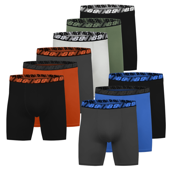 Meh: 9-Pack: New Balance Men's Performance Boxer Briefs