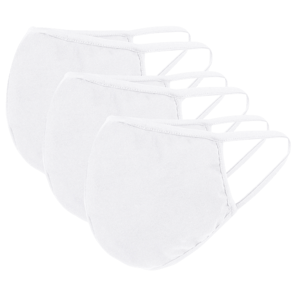 MorningSave: 3-Pack: 100% Cotton European Made 2-Layer Reusable Fashion ...