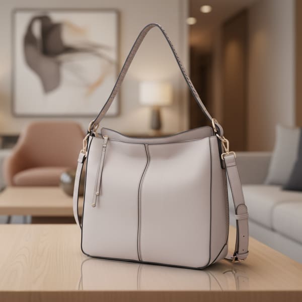 MorningSave: Malibu Skye Claire Handbag with Whipstitch Detail Handle
