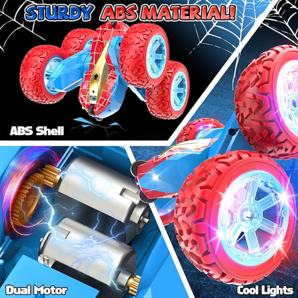 SideDeal: 2-Pack: Hakol Remote Control Spider Pick-Up Truck & VRG 4WD ...