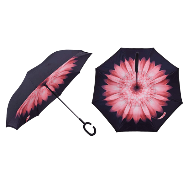 MorningSave: Double Layer Inverted Rubberized Umbrellas