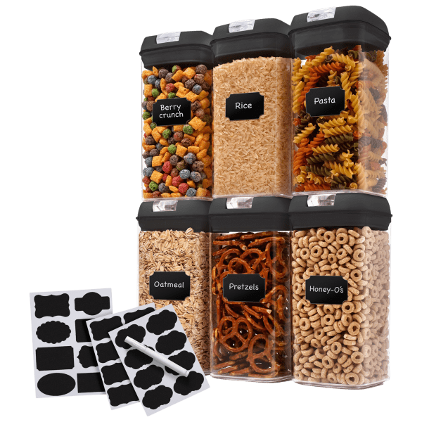 MorningSave: Cheer Collection 6-Piece Food Storage Containers, 1.2L