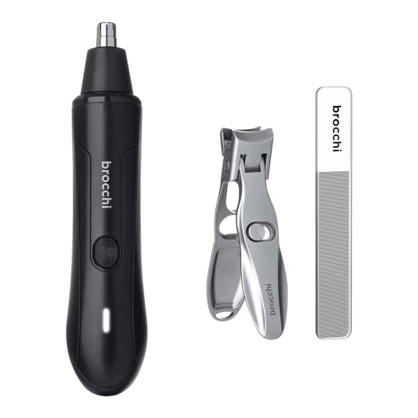 MorningSave: Brocchi Nail Clipper, File & Nose Trimmer Set