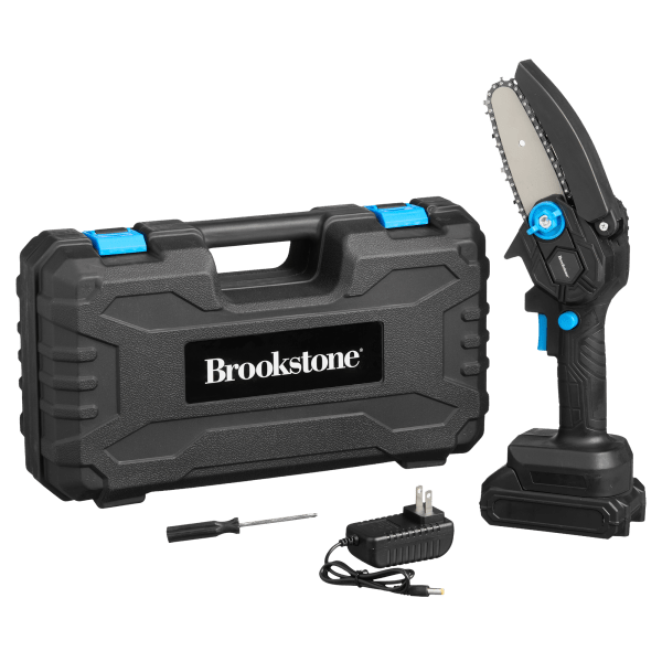 MorningSave: Brookstone Mini Electric Chainsaw Set