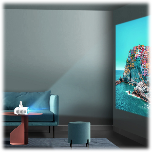 MorningSave: Vankyo Cinemango 100 WiFi Projector with 100" Screen