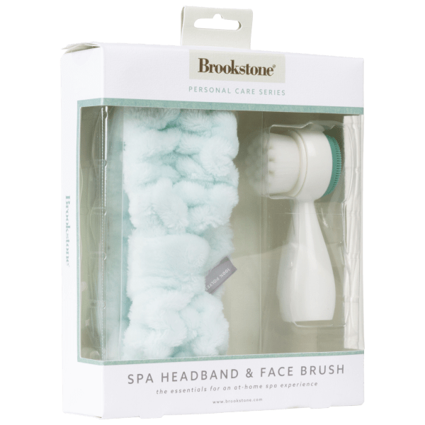 MorningSave: Brookstone Spa Headband and Face Brush Set