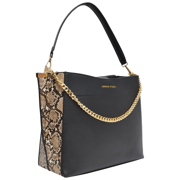 MorningSave: Adrienne Vittadini Simone Collection Python Chain Satchel