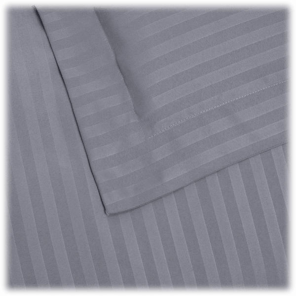 Sidedeal Amazon Basics 3 Piece Striped Microfiber Duvet Cover Set