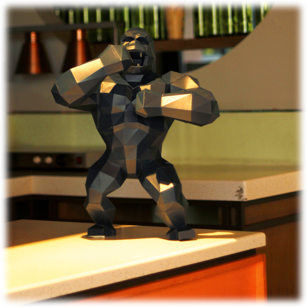 Meh: Papercraft World King Kong Model