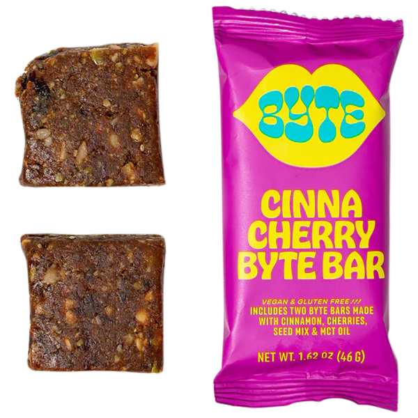 Meh: 24-Pack: Byte Bars (Cinna Cherry and/or Choco Chip)