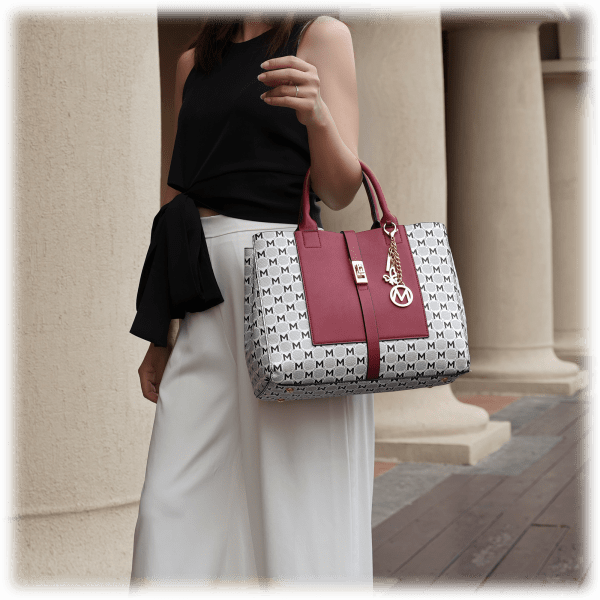 MorningSave: MKF Collection 2-Piece Yuliana Satchel Bag with Wallet in ...