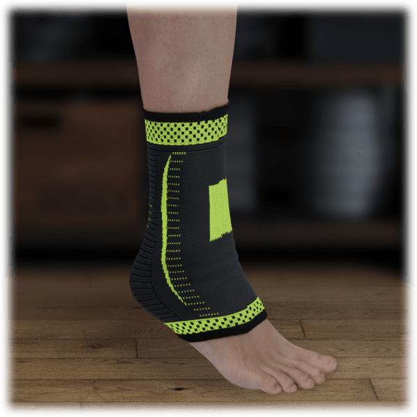 2-Pack: Flexible Stretch Joint Compression Ankle & Knee Sleeve Support ...