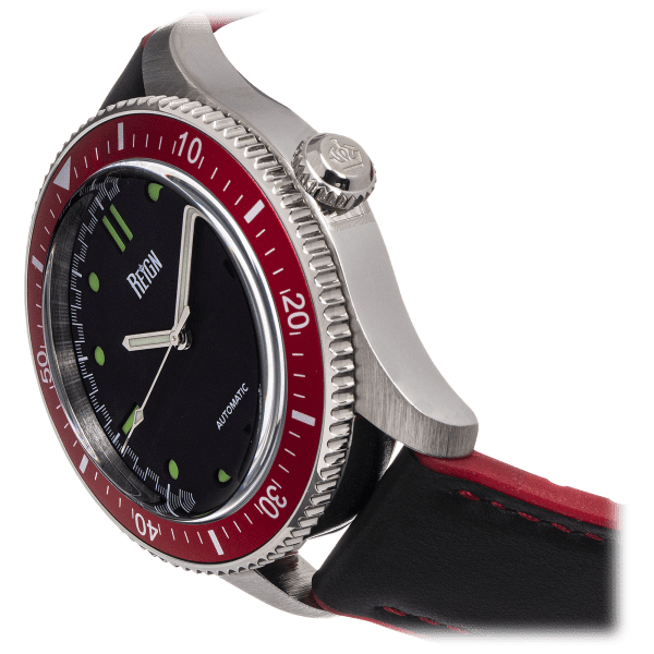 Shop Univision: Reign Elijah Reloj Automático con Correa de Cuero