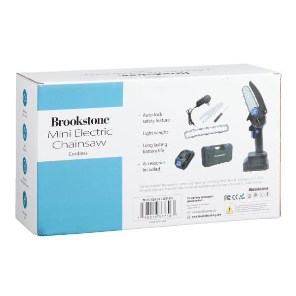 MorningSave: Brookstone Mini Electric Chainsaw Set