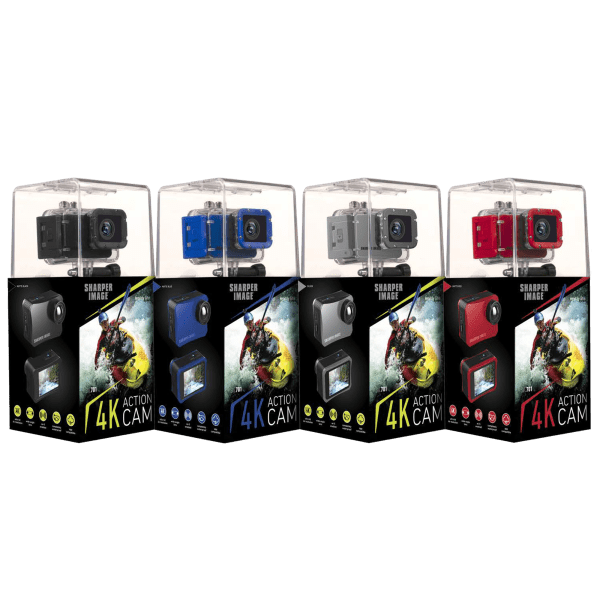 MorningSave: Sharper Image 4K Wireless Action Camera with Accessories