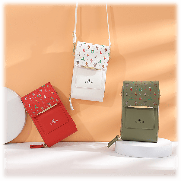 MorningSave: Lior Women's Christmas Crossbody Shoulder Bag