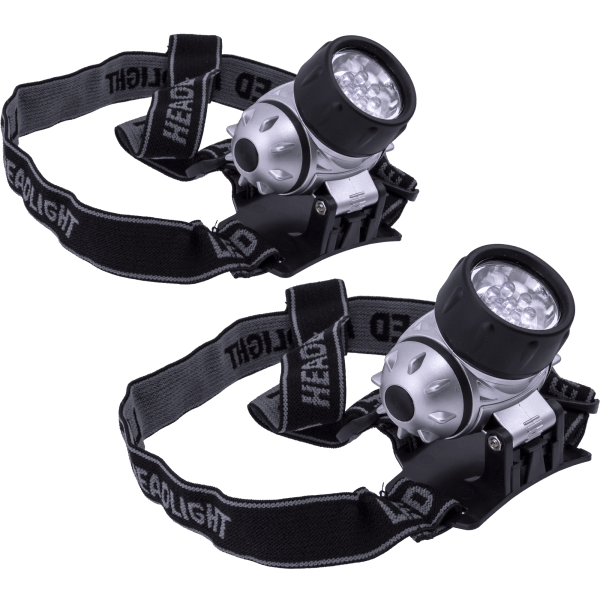 MorningSave: 2-Pack: Sentry LED Headlamp with Seven LED Bulbs