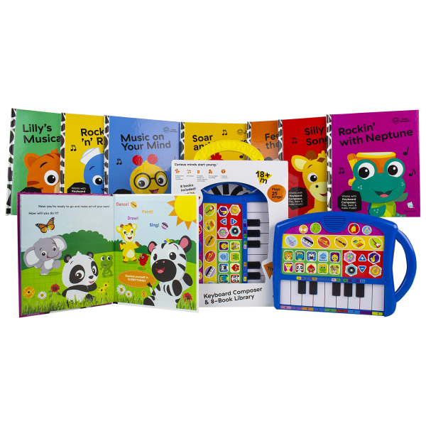 MorningSave: Baby Einstein Keyboard Composer & 8 Hardcover Library ...