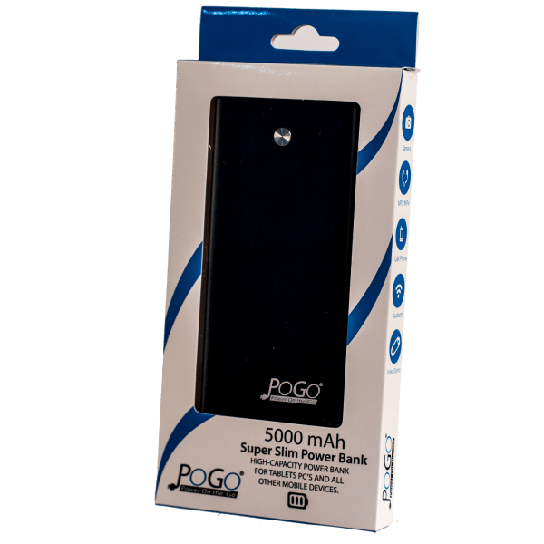 MorningSave: Super Slim 5000mAh Power Bank by POGO