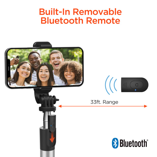 MorningSave: HyperGear SnapShot Wireless Selfie Stick with Tripod