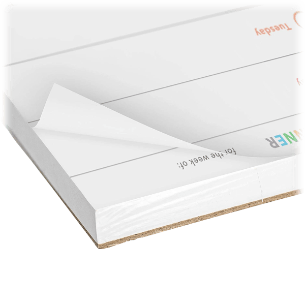 MorningSave: 3-Pack: Paperage Weekly Planner Tear-Off Pads