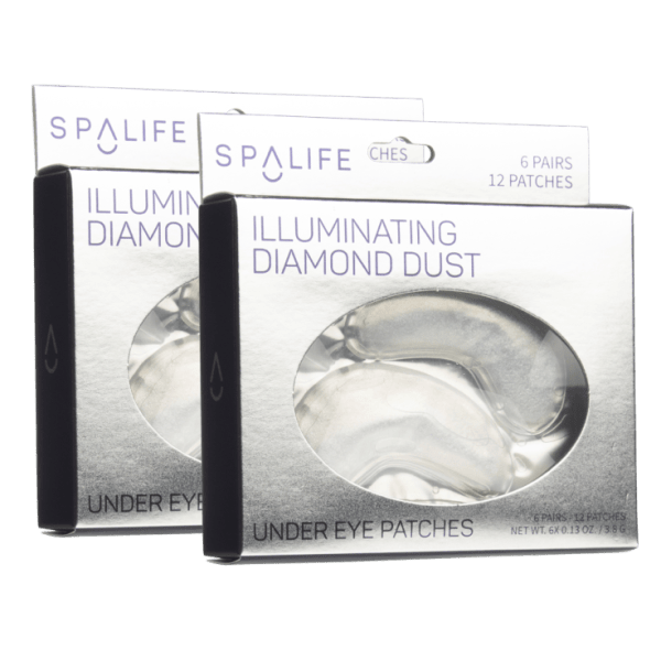 12-Pack: My SpaLife Illuminating Diamond Dust Under Eye Patches (24 ...