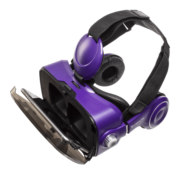 MorningSave: VR Voyage 360 Virtual Reality Headset with Built-In Headphones