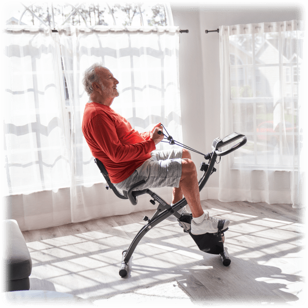 MorningSave: FitNation by Echelon Flex Bike Ultra Folding Exercise Bike
