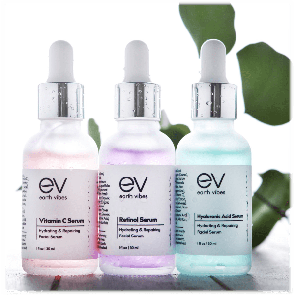 SideDeal: Hydrating & Anti-Aging Serum Trio Set by Earth Vibes