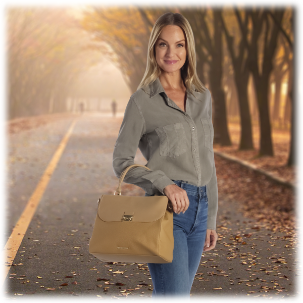 MorningSave: Alexis Bendel Satchel Handbag with Removable Shoulder Strap