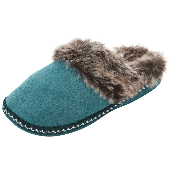 MorningSave: Floopi Women’s Selene Faux Suede Aztec Trim Clog Slippers
