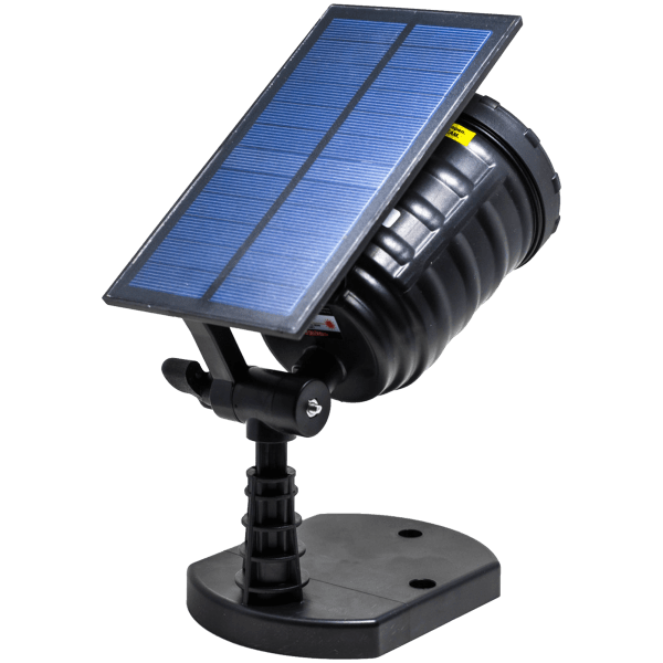 MorningSave: Solar-Powered Laser Landscape Projector by Ivomax