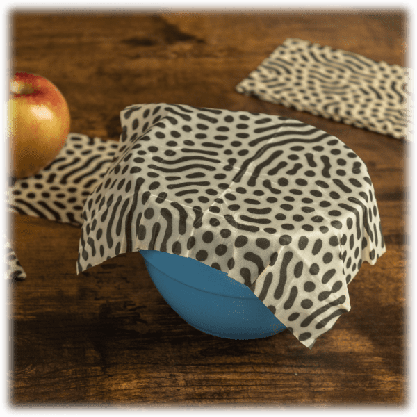 MorningSave: Ecolution 5-Piece Reusable Beeswax Food Storage Wraps