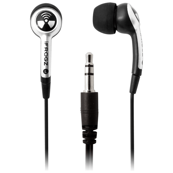 MorningSave: 2-Pack: iFrogz EarPollution Plugz with Mic in White