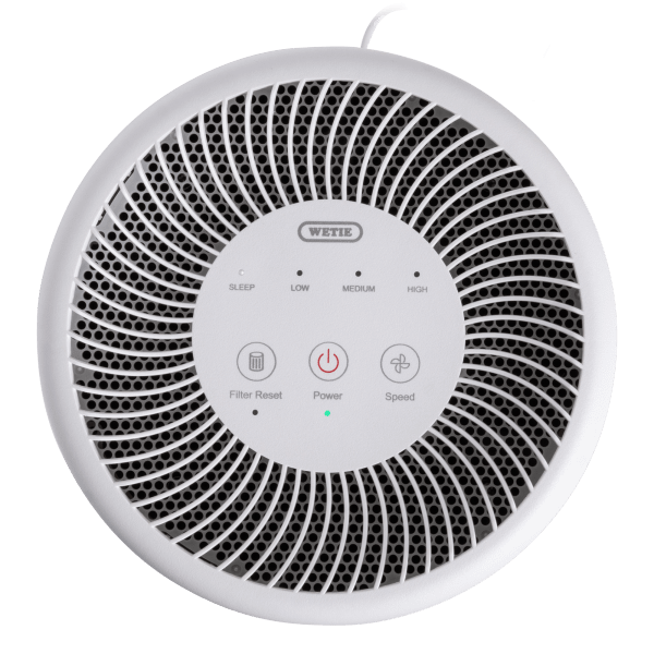 MorningSave: WETIE Tabletop Air Purifier with True HEPA Filter