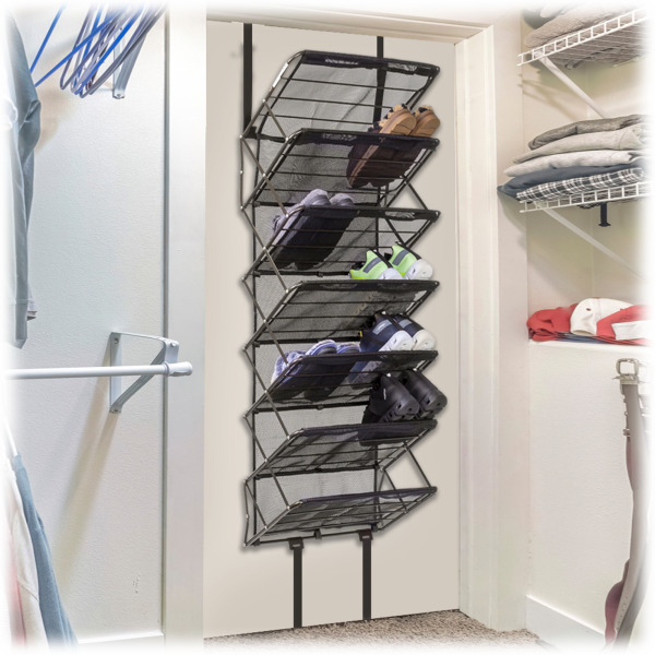 MorningSave: 2-Pack: Over-The-Door Storage Racks