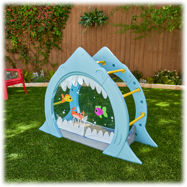 MorningSave: KidKraft Shark Escape Arched Outdoor Toddler Play Climber
