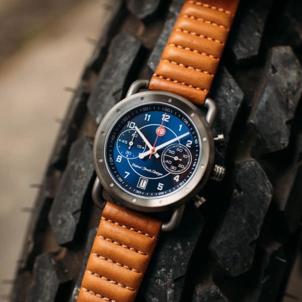 Hammacher Schlemmer: The Roland Sands Motorcycle Chrono Watch
