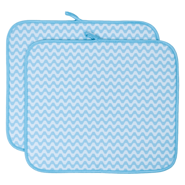 Meh: 2-Pack: Scrub-It Dish Drying Mat (Large)