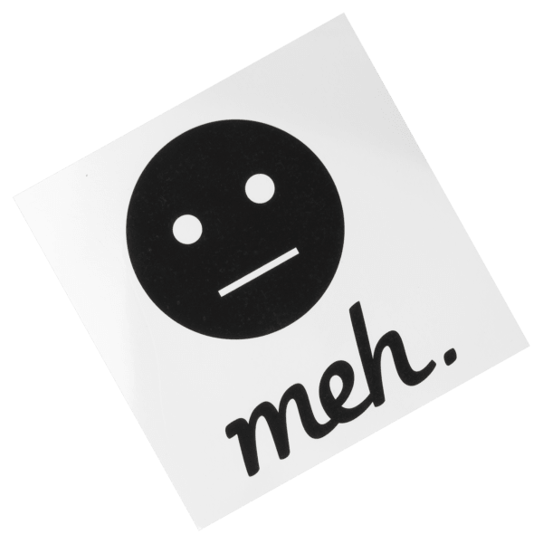 Meh: Meh & Irk Temporary Tattoos