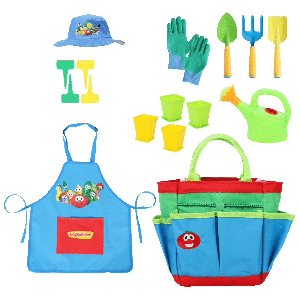 MorningSave: 16-Piece: VeggieTales Kids Gardening Set