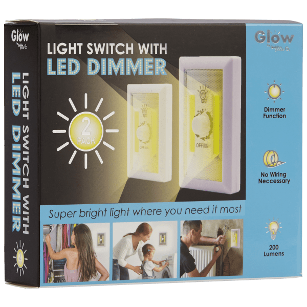 SideDeal: 4-Pack: Wireless LED Light Switches (Dimmable and Standard)